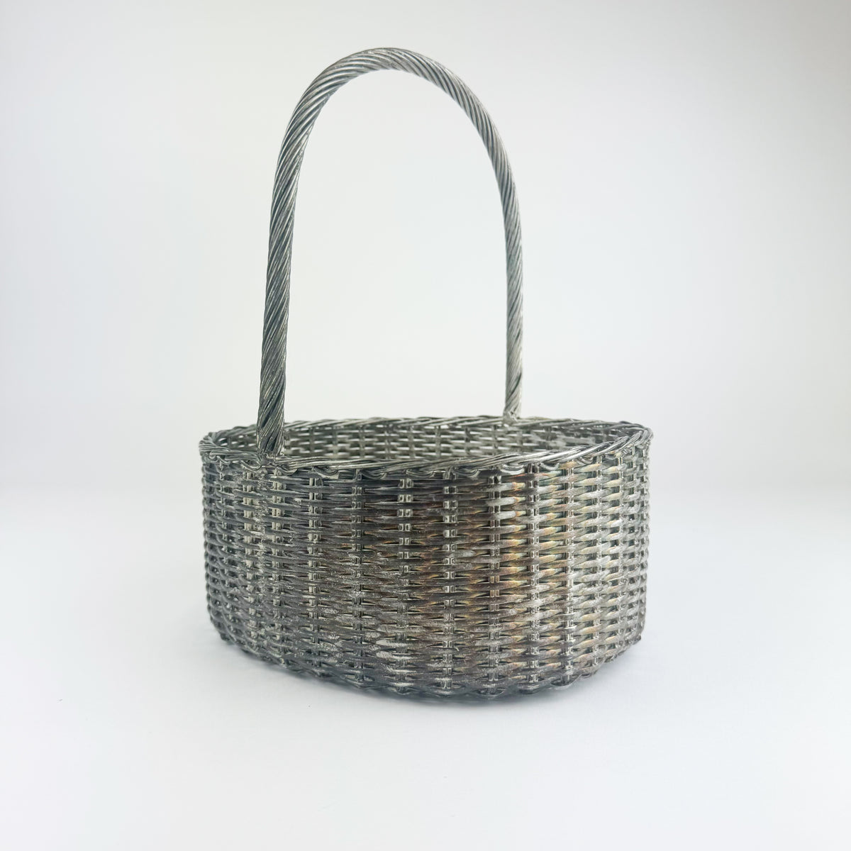 Woven Metal Easter Basket – Ella Jane Vintage