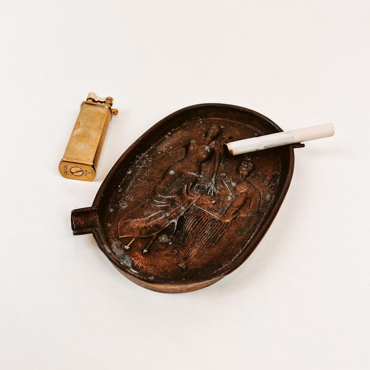 Brass Oh! Ashtray – Ella Jane Vintage
