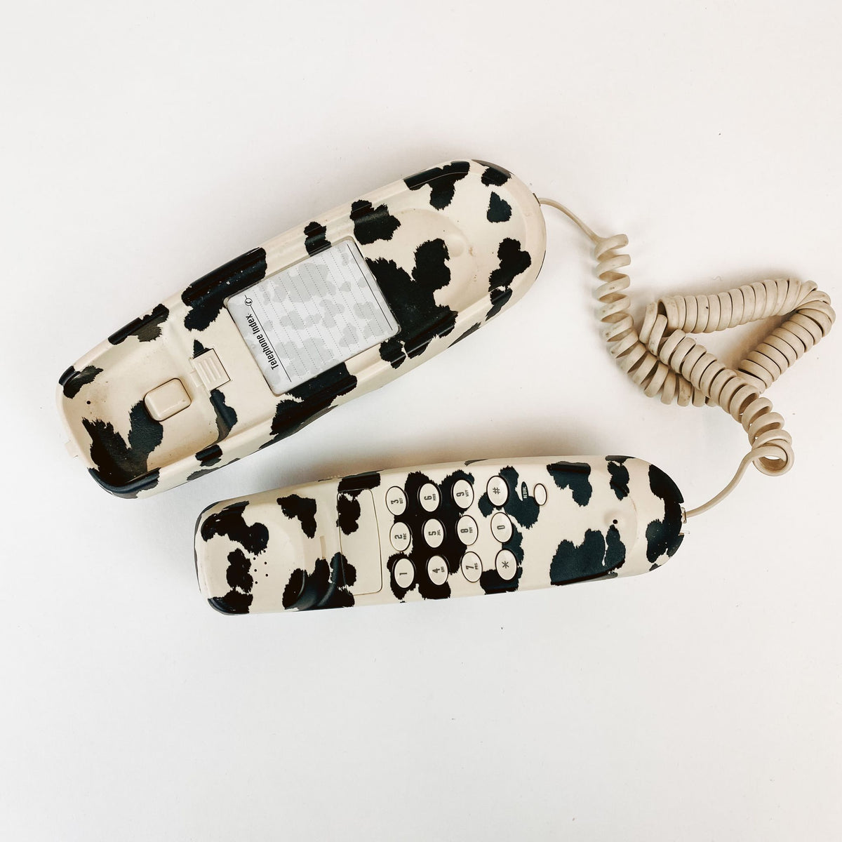 Corded Cow Phone – Ella Jane Vintage